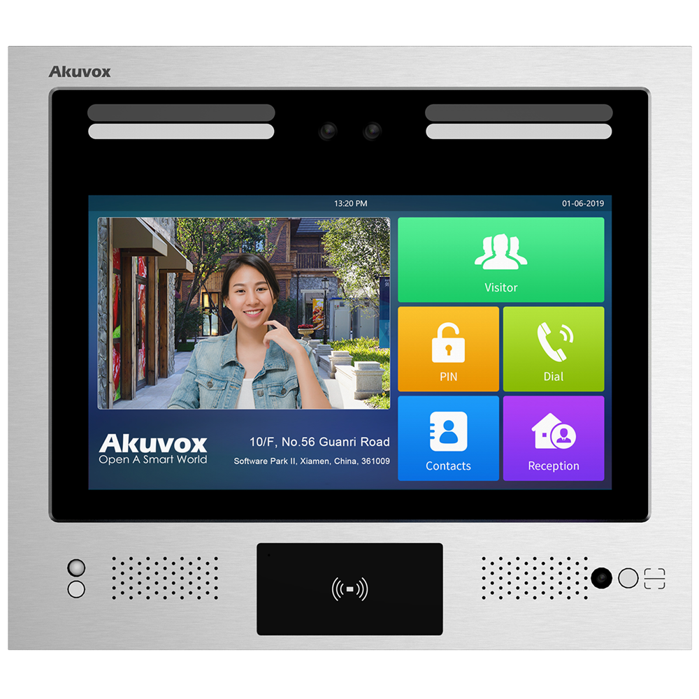 Akuvox X916 High-end Smart Android Video Intercom s FaceID | www ...