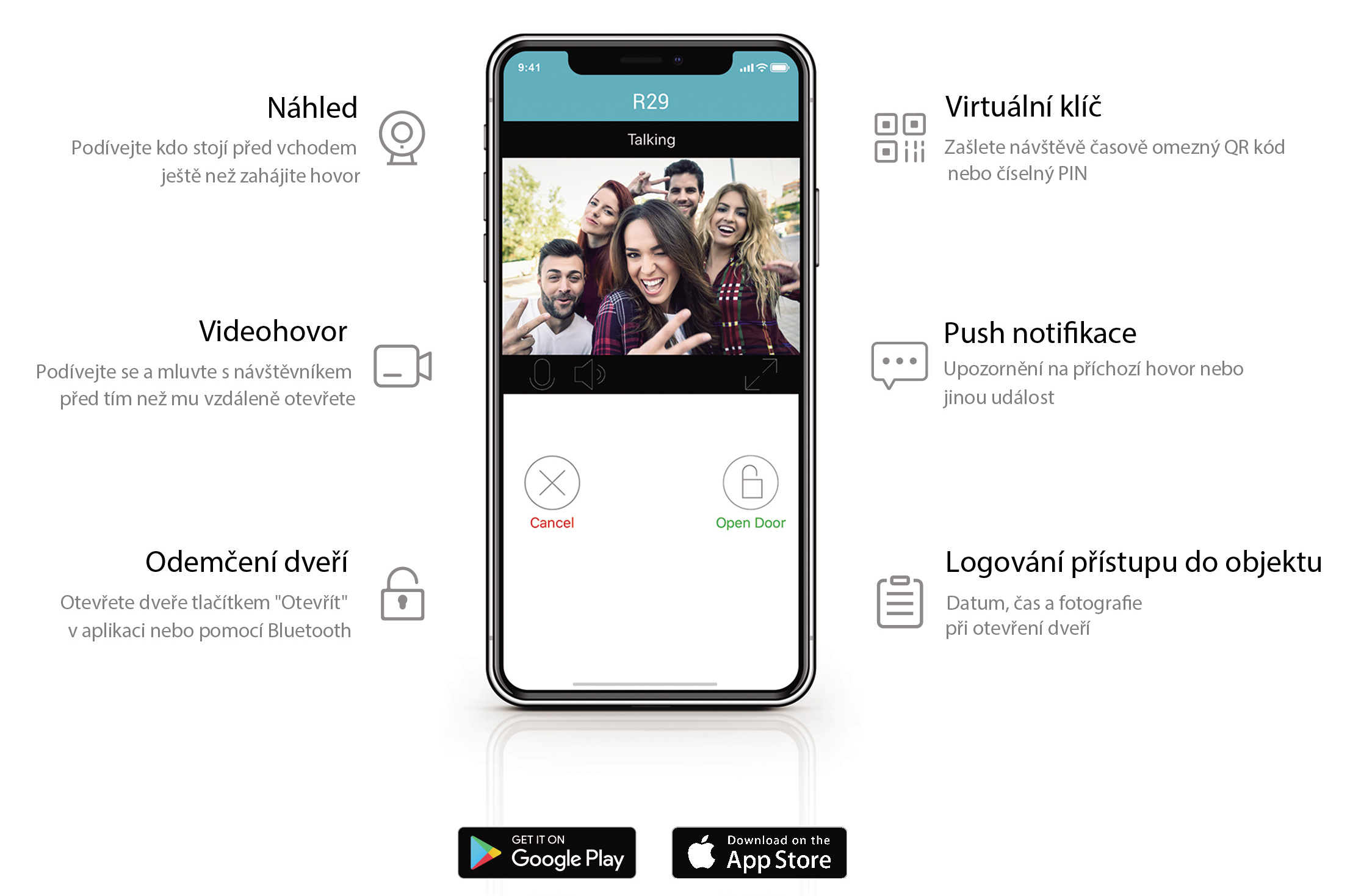 Akuvox SmartPlus pro iOS a Android | www.businesscom.cz
