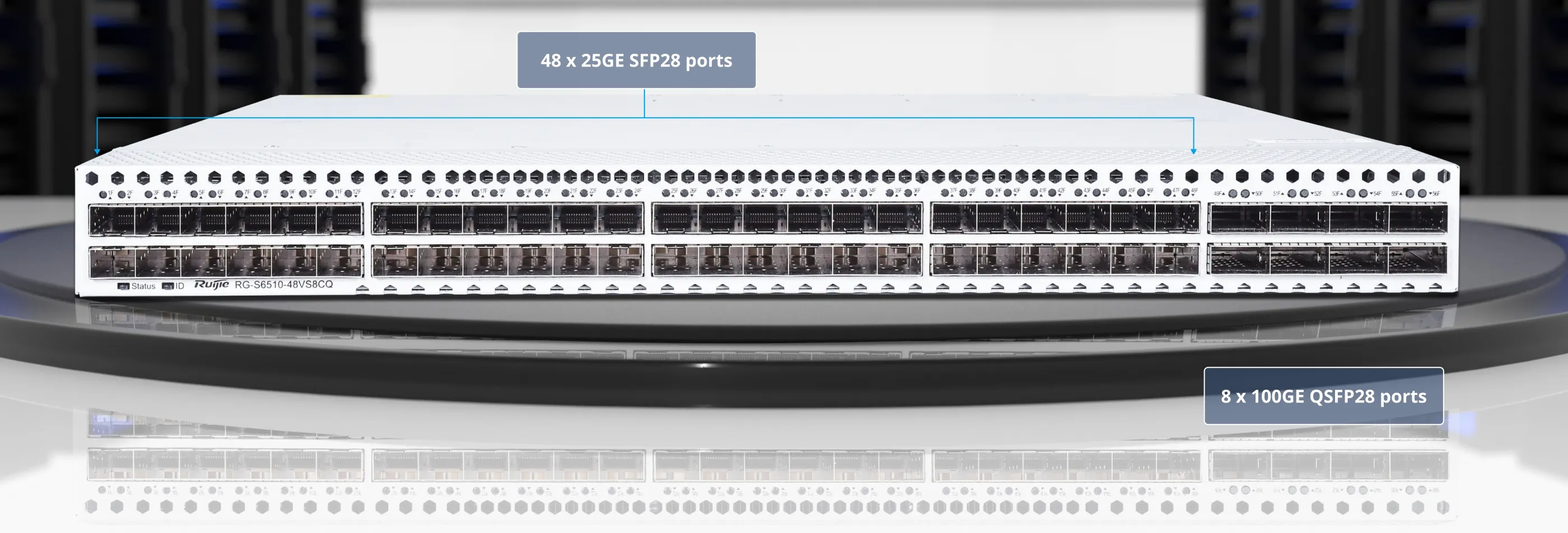 Ruijie RG-S6510-48VS8CQ(V2.0) | ruijie.cz